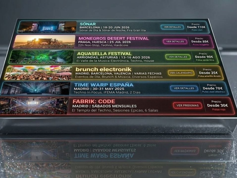 Agenda Techno en Junio 2026 en Murcia | TechnoBeatsCloud